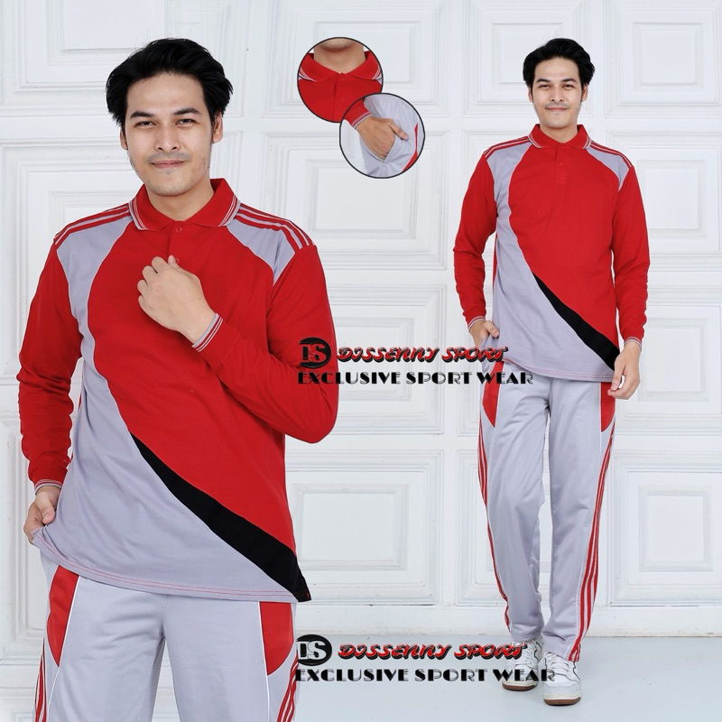 Jual Baju Setelan Olahraga Pria Wanita/Stelan Trening Olahraga | Shopee ...