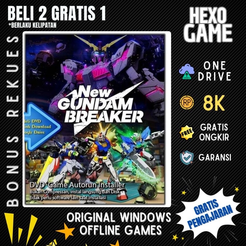 Jual New Gundam Breaker - PC Game Fight Adv - Google Drive - LINK ...
