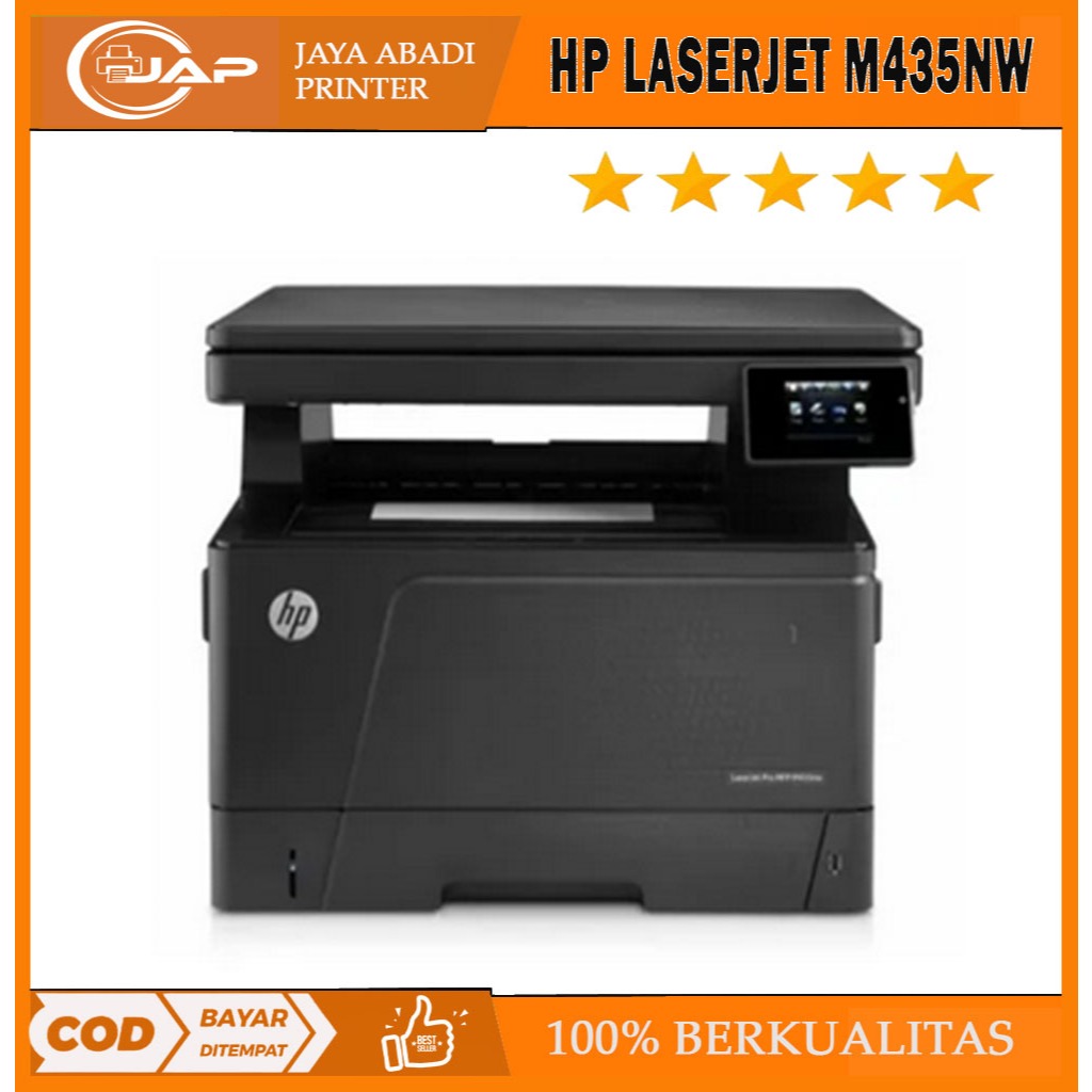 Jual Printer HP Laserjet Pro MFP M435nw A3 fotocopy scan M 435 nw ...