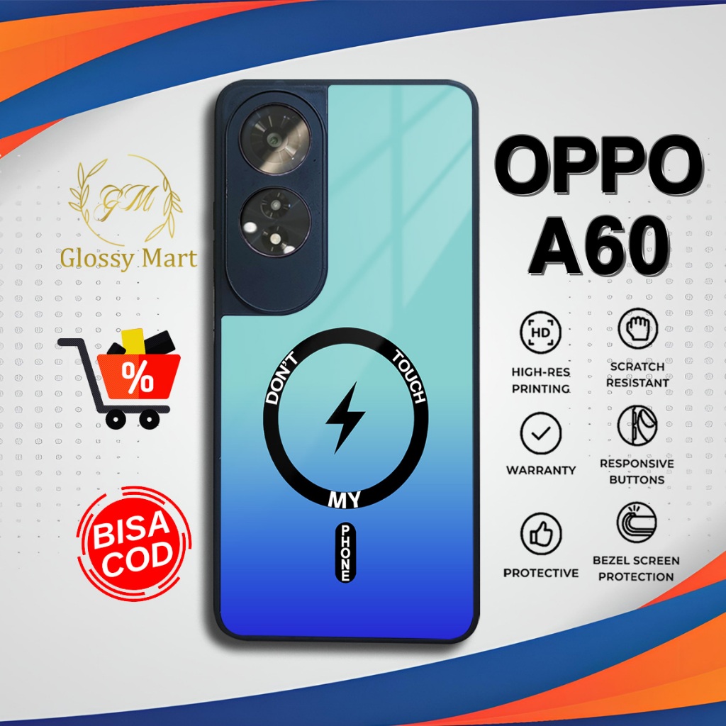 Jual Casing Oppo A60 Magsafe Gradasi Terbaru Hardcase Softcase Glossy ...