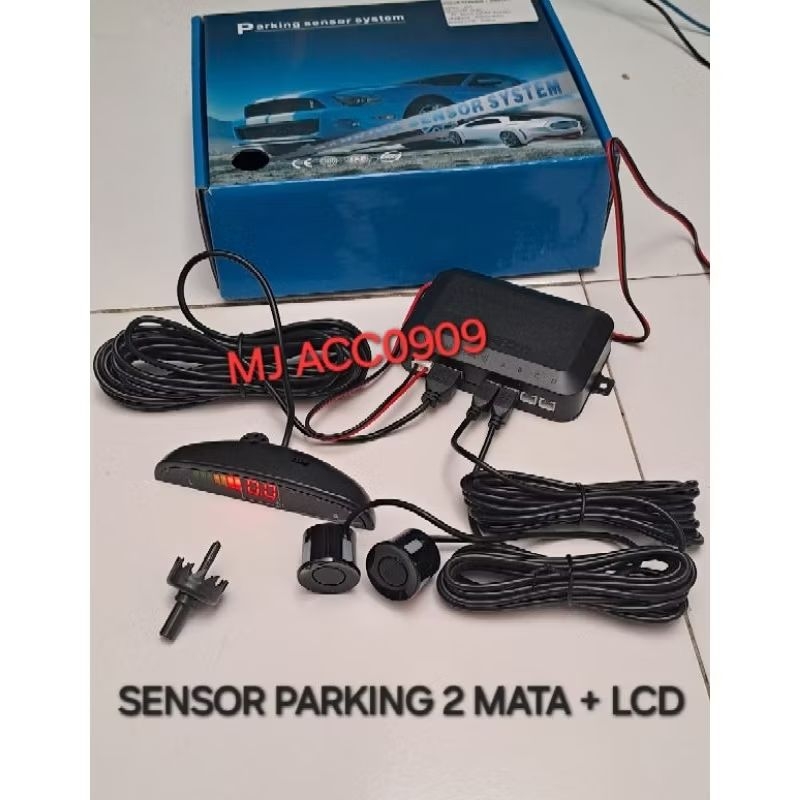 Jual SENSOR PARKING BUNYI 2 MATA + LCD | Shopee Indonesia