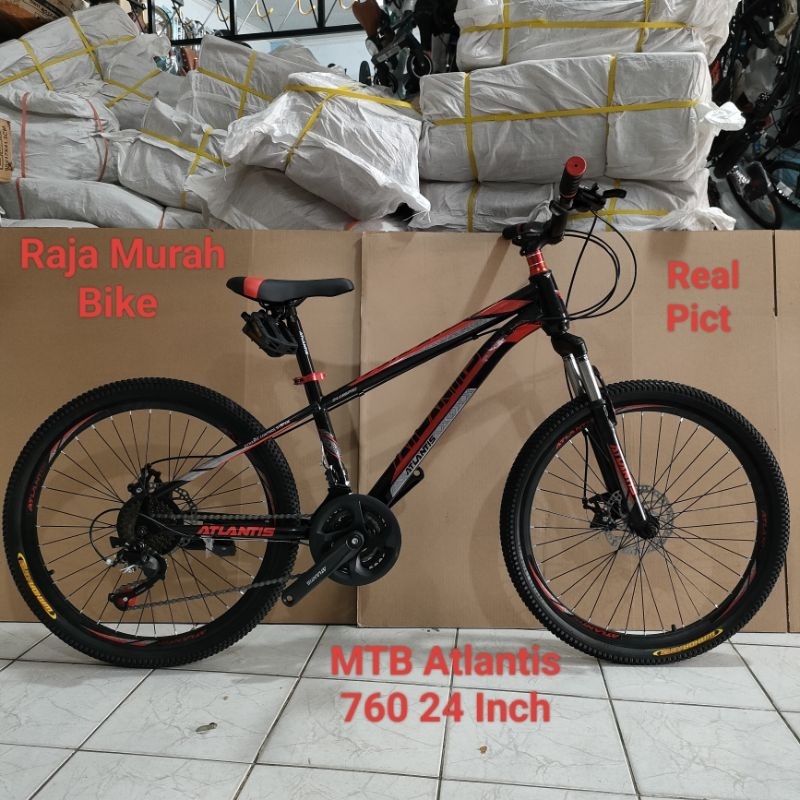 Jual Sepeda Gunung MTB Atlantis 760 24 Inch Sepeda MTB 24 Inch Atlantis ...