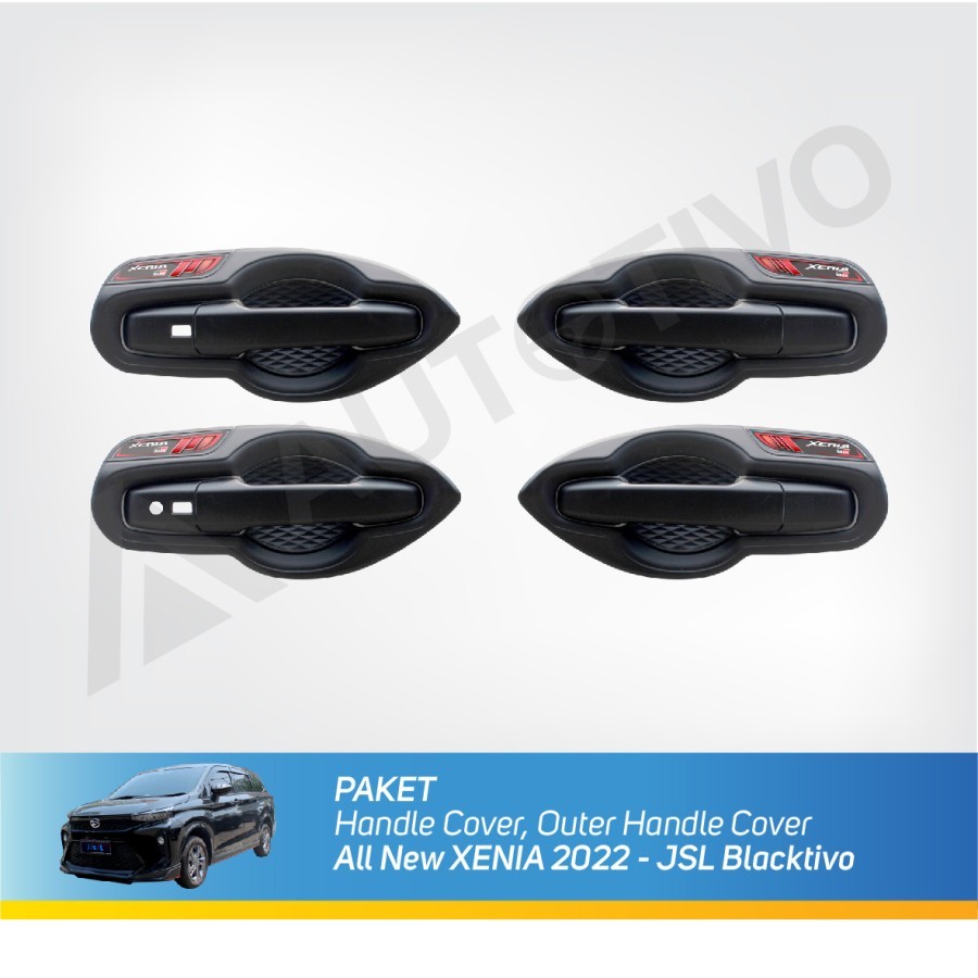Jual Xenia 2022 2023 2024 Aksesoris JSL Paket Cover Handle Outer Mangkok Pintu | Shopee Indonesia