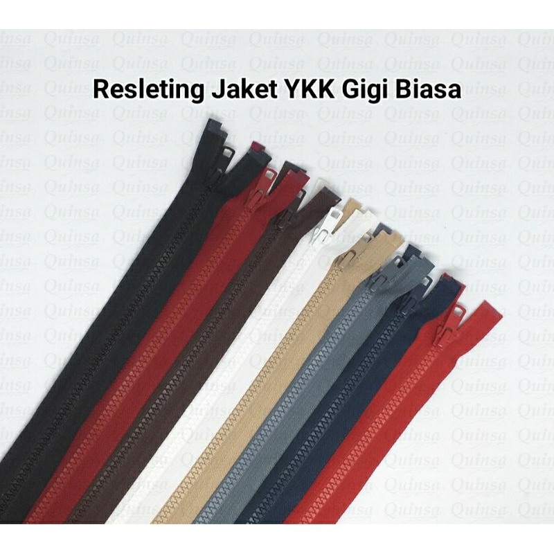 Jual Satuan Resleting Ritsleting Jaket YKK 75cm | Shopee Indonesia