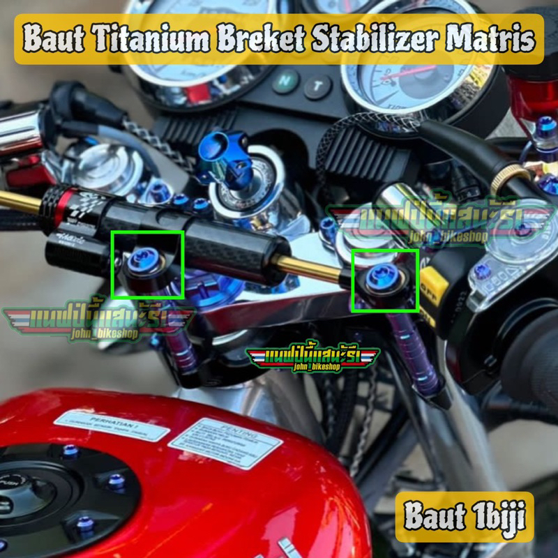 Jual Baut Titanium Breket Stabilizer Matris Original GR5 Vietnam Harga ...