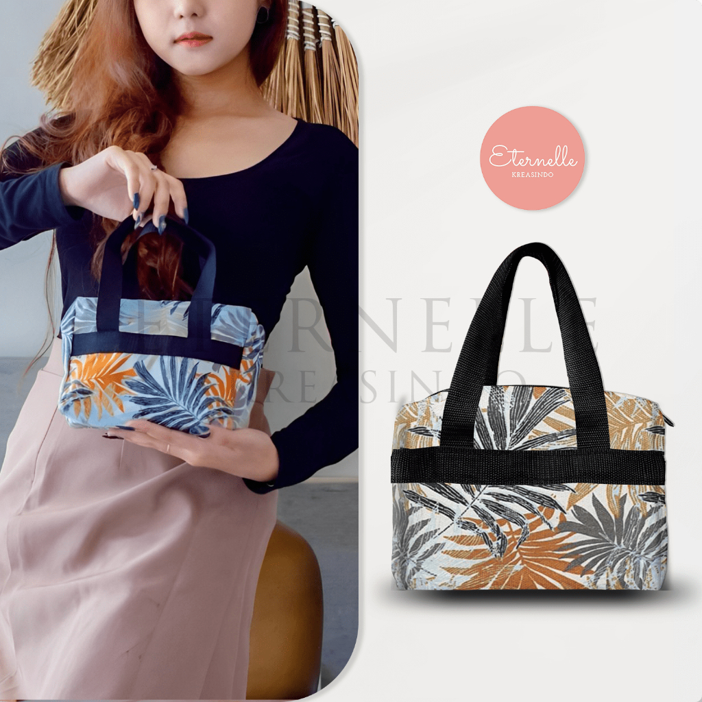 Jual [100 % FOTO ASLI] TAS KOSMETIK KANVAS / POUCH KANVAS TALI / POUCH ...