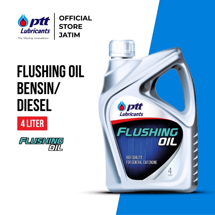 Jual PTT Lubricants Oli Flushing Oil Mobil Bensin/Diesel [4L] | Shopee ...