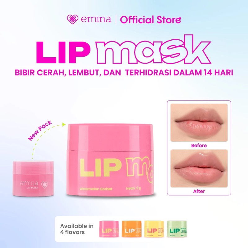 Jual EMINA LIP MASK | Shopee Indonesia