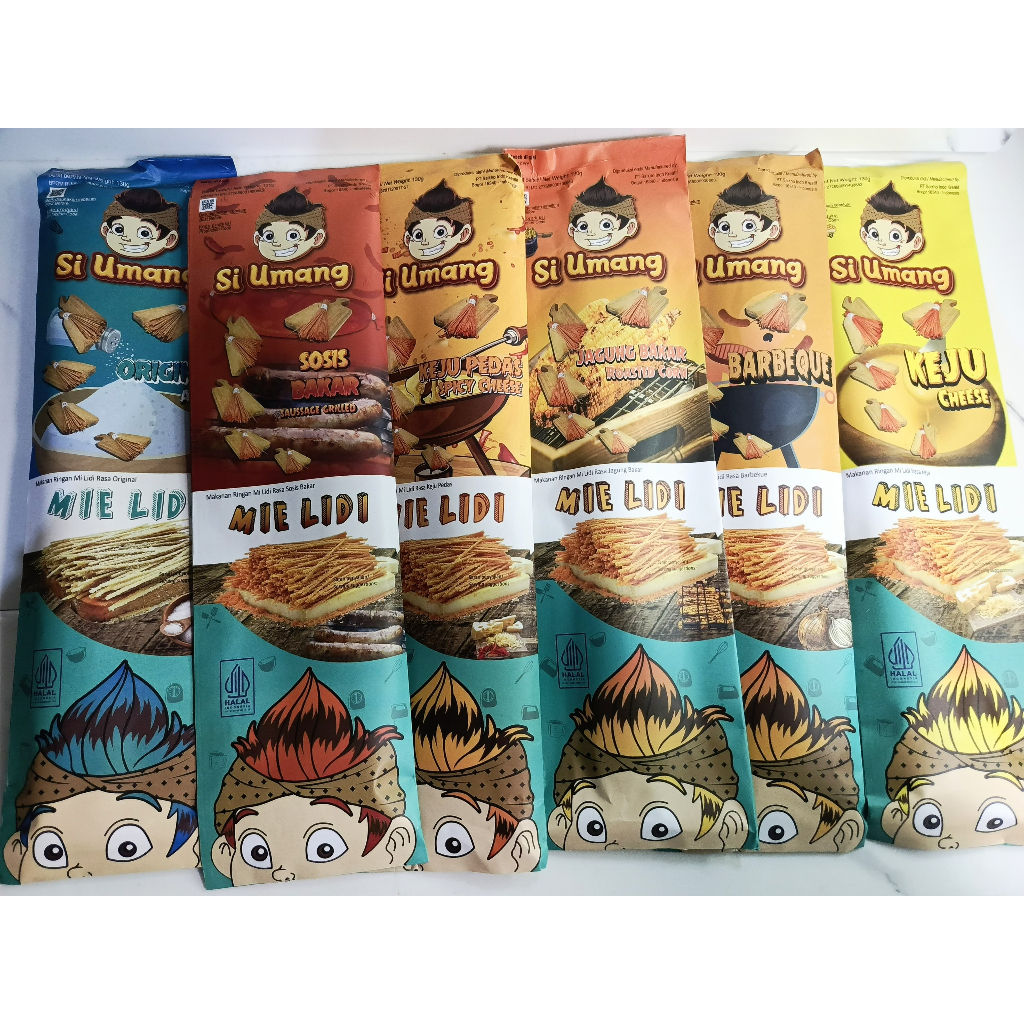 Jual MIE LIDI SI UMANG VARIAN RASA | Shopee Indonesia