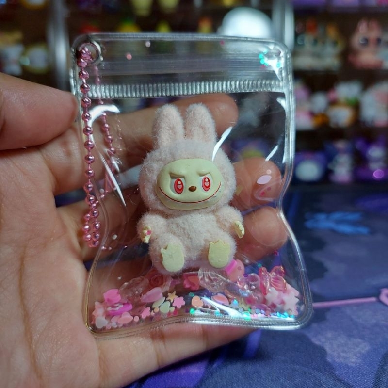 Jual Labubu mini figure - pink | Shopee Indonesia