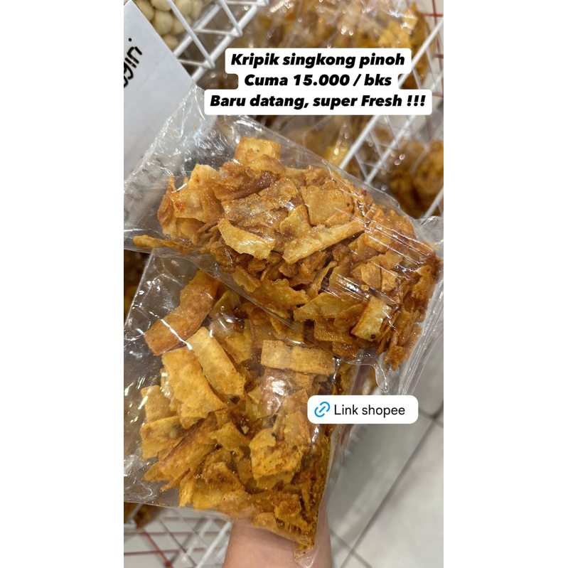 Jual KRIPIK SINGKONG KHAS PINOH 150GRAM || KERIPIK UBI PINOH || KRIPIK ...