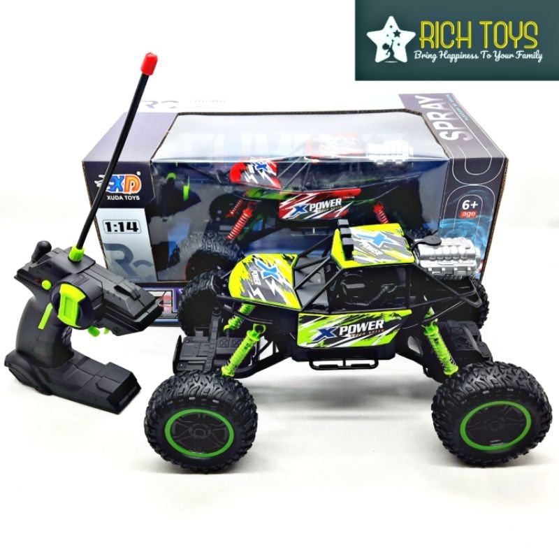 Jual Mobil Rc Remote Control Rock Crawler Offroad Climbing Lampu Asap 1 ...