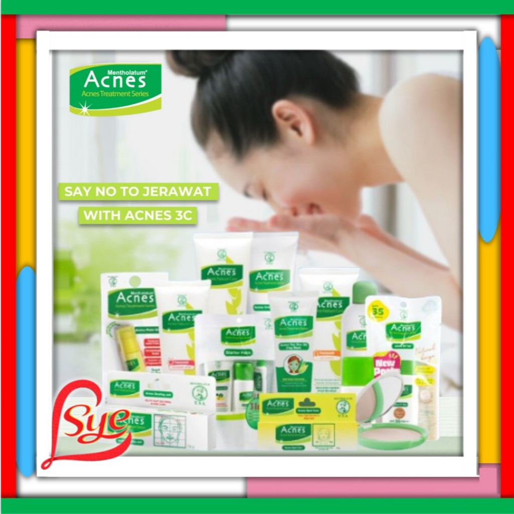 Jual Acnes Acne Treatment Series - Perawatan Kulit Berjerawat - Acne ...