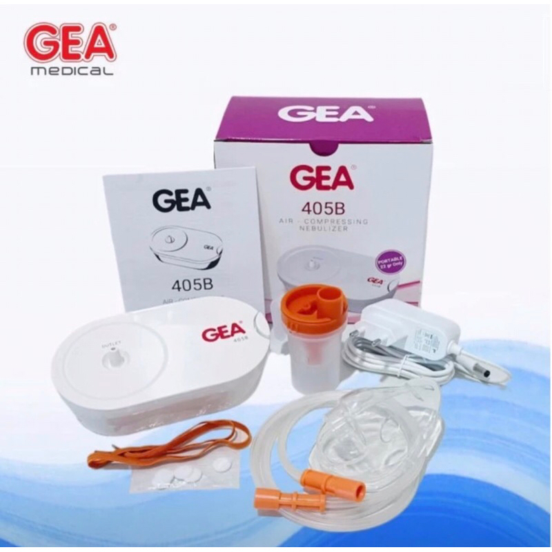 Jual NEBULIZER GEA 405B AIR COMPRESOR ALAT UAP NAPAS / GEA NEBULIZER ...