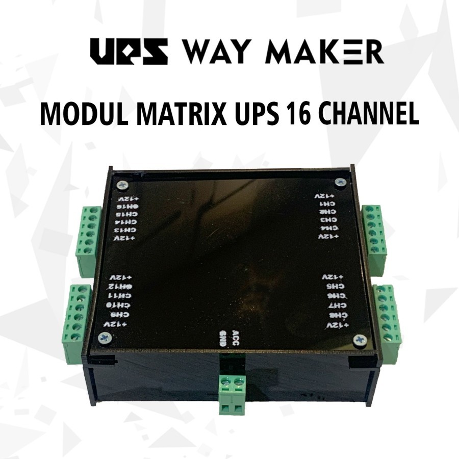 Jual Modul Matrix Biled Welcome Light 16 Channel UPS Way Maker | Shopee ...