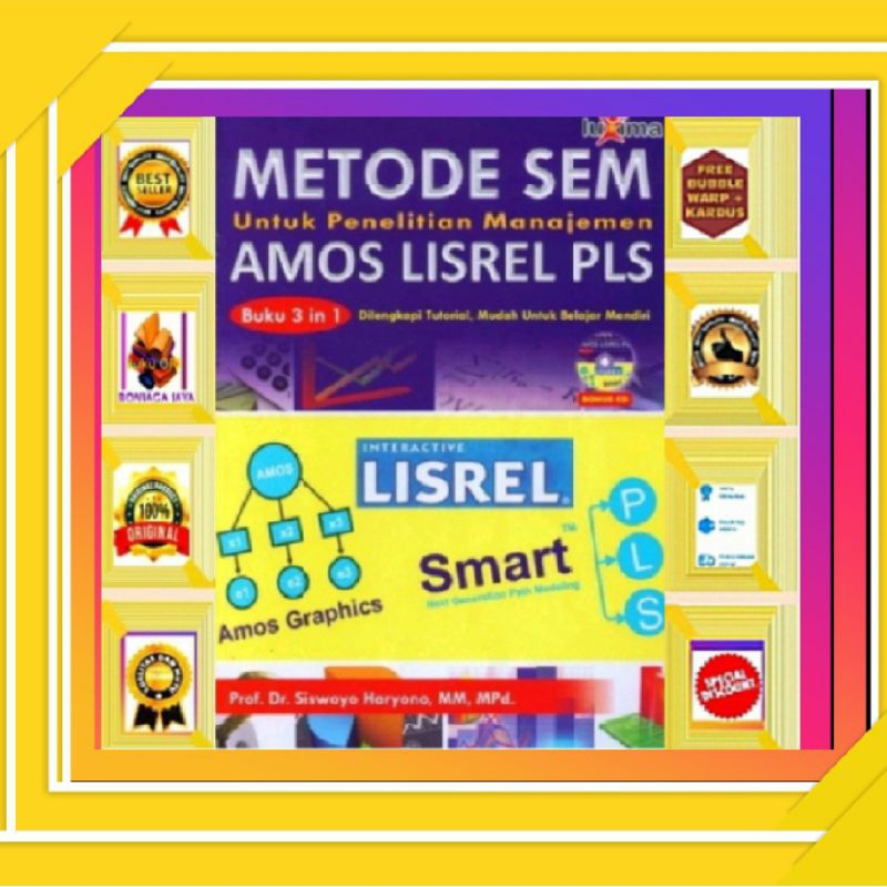 Jual Buku METODE SEM Untuk Penelitian Manajemen AMOS , LISREL , PLS - Siswoyo Haryono | Shopee ...