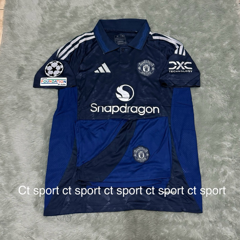 Jual ( full patch ucl ) jersey mu away 2024-2025 import go thailand ...