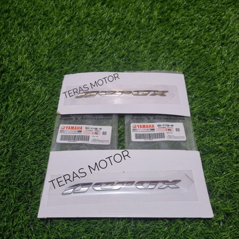 Jual Emblem body aerox original yamaha satuan emblem aerox original logo aerox emblem bodi aerox ...