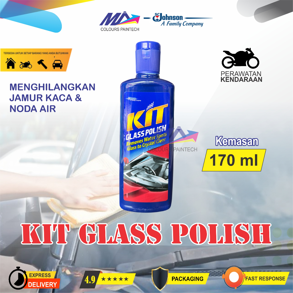 Jual KIT GLASS POLISH 170 ML | Shopee Indonesia