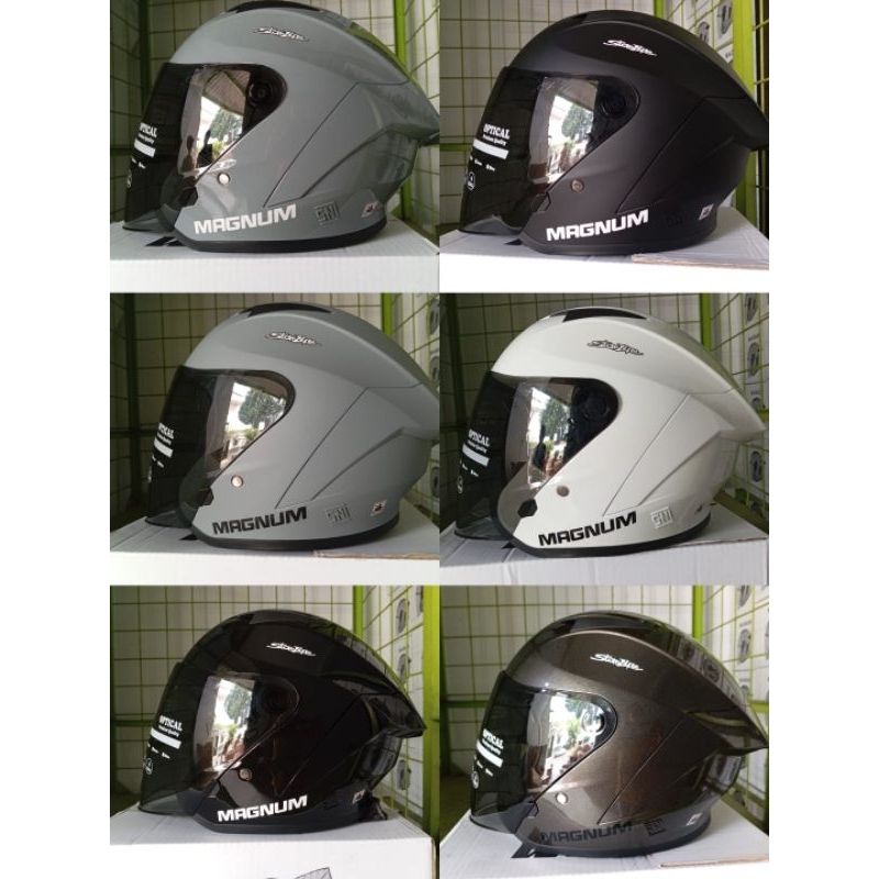 Jual HELM MAGNUM SNI ORIGINAL 100% | Shopee Indonesia