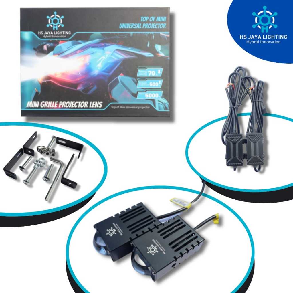 Jual Mini Laser Slim 2 Mata HS JAYA LIGHTING 27 Watt | Shopee Indonesia