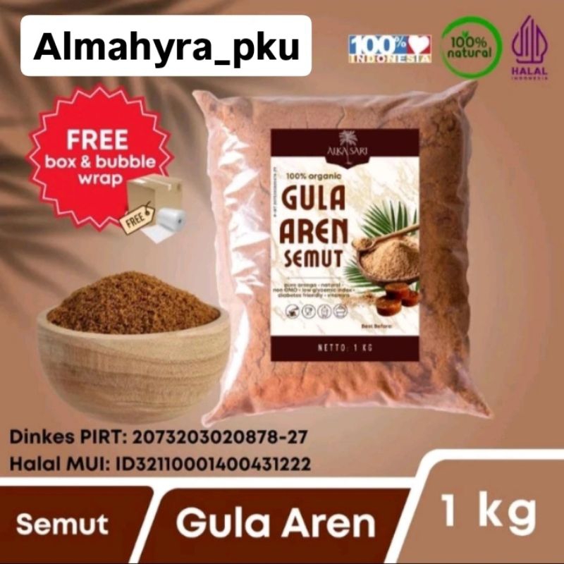 Jual Gula Aren Semut/ Nira Aren Bubuk Organik Alka Sari 1Kg | Shopee ...