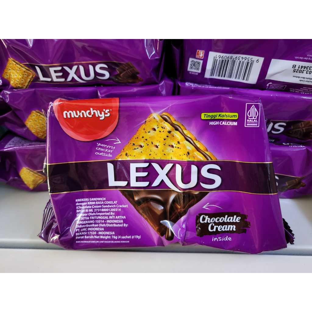 Jual Lexus Biscuit Chocolate Cream 76g | Shopee Indonesia