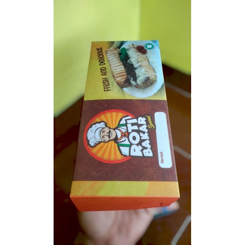 Jual Dus roti bakar/box kemasan roti bakar isi 100 Lembar murah sudah ...