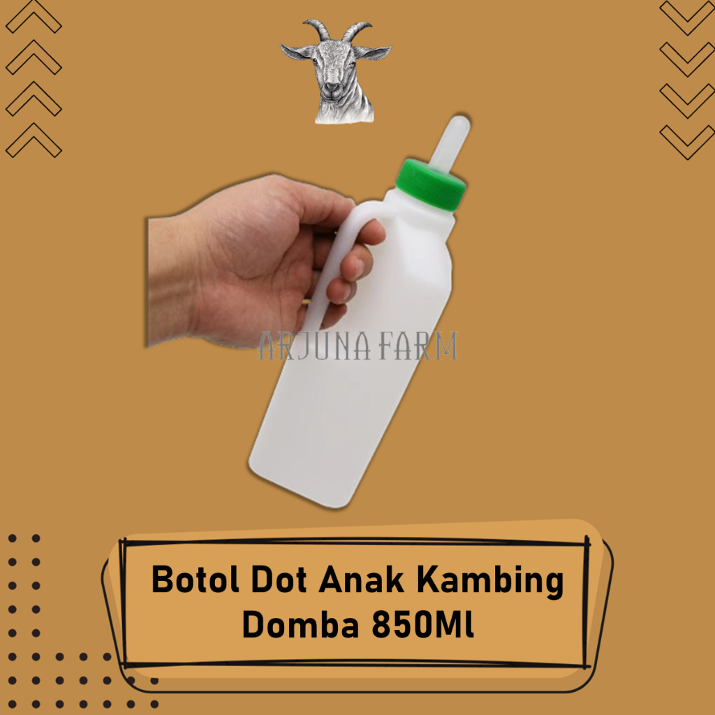 Jual Botol Susu Hewan Ternak Anak Kambing Sapi Pedet Cempe Kuda 850 Ml ...