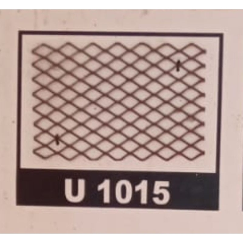 Jual Jilumesh besi expanded metal U 1015 Ornamesh | Shopee Indonesia