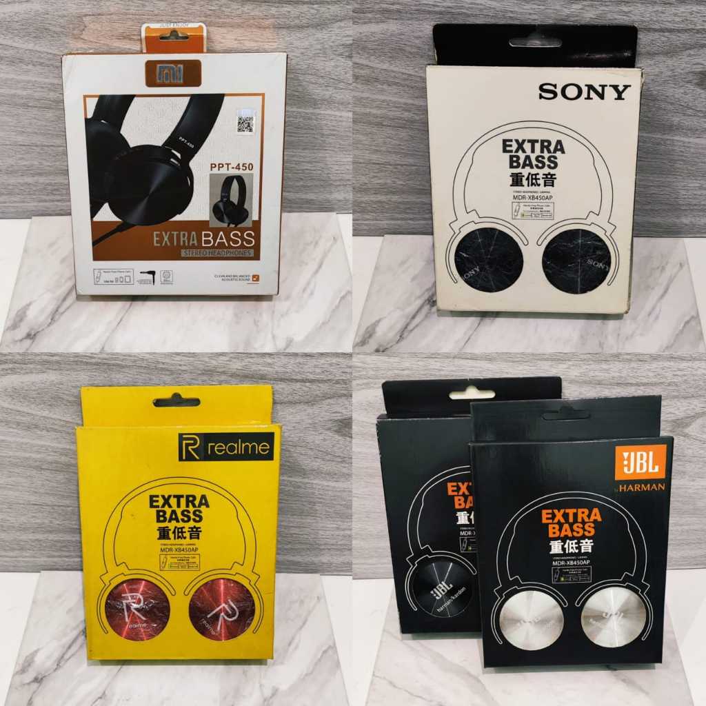 Jual Headphone XB450AP MDR-XB450 Extra Bass Headset Bando Merek ...