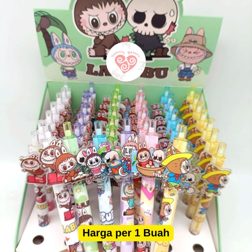 Jual Pulpen Labu bu | Bolpen Ballpoint Gambar karakter Akrilik Labuba 1 ...
