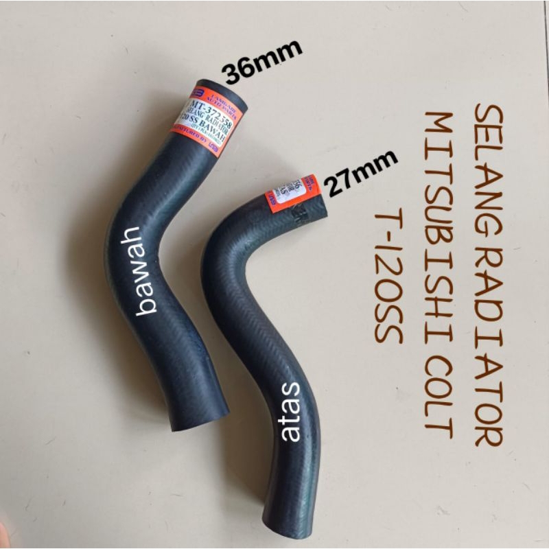 Jual SELANG RADIATOR COLT T-120 SS ATAS, BAWAH ( MITSUBISHI) | Shopee ...