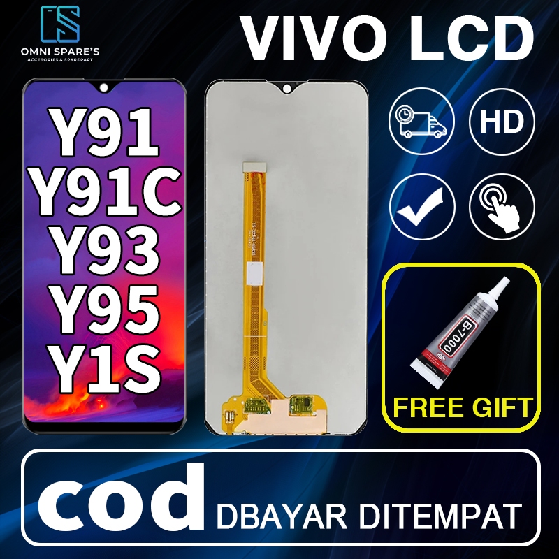 Jual LCD VIVO Y95 Y91 Y91c Y93 Y1S FULLSET HIGH TOUCHSCREEN | Shopee Indonesia