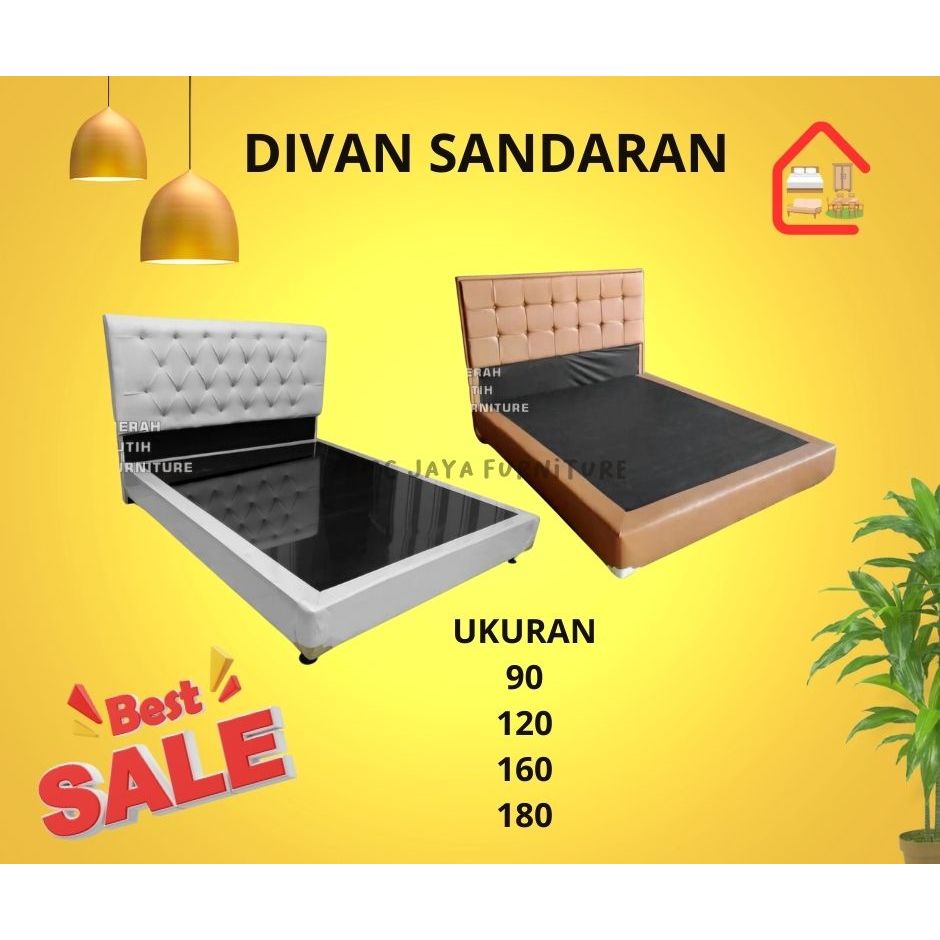 Jual DIVAN SANDARAN UNTUK KASUR UKURAN 90-120-160-180X200 (TANPA KASUR ...