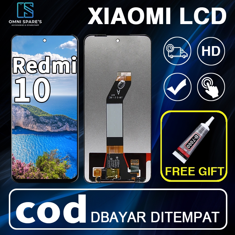 Jual LCD TOUCHCSCREEN REDMI 10 / NOTE 11 4G / RED 10 2022 Fullset ...