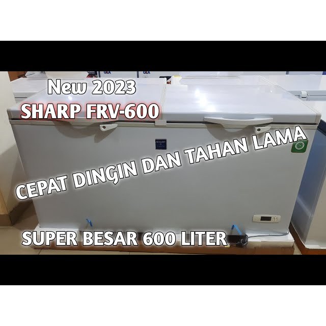 Jual CHEST FREEZER Sharp FRV 600 Box Freezer Sharp FRV 600 563 LITER | Shopee Indonesia