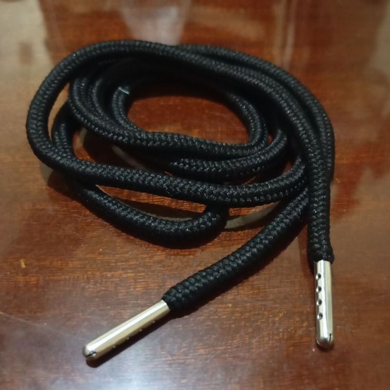 Jual Tali hoodie premium aglet silver bulat tali celana sport aglet ...