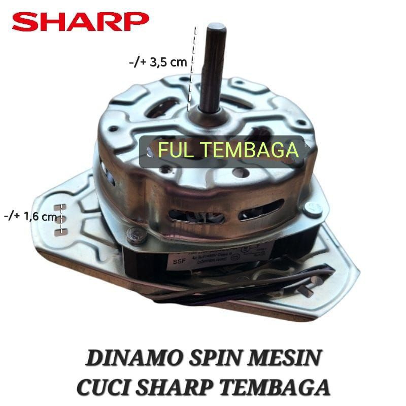 Jual Dinamo SPIN SHARP TEMBAGA MESIN CUCI Motor , Pengering 70 W Diameter as 10 mm | Shopee ...