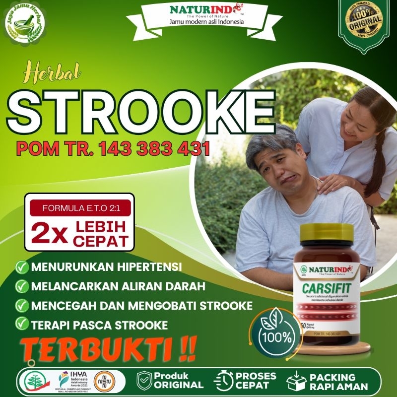 Jual Obat Herbal Stroke Pasca Stroke Stroke Ringan Lumpuh Separuh ...
