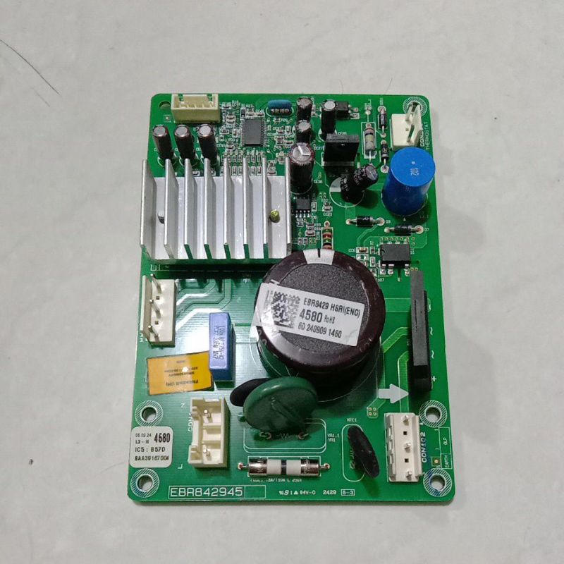 Jual Modul PCB kulkas freezer LG inverter 6 rak EBR 4580 original ...