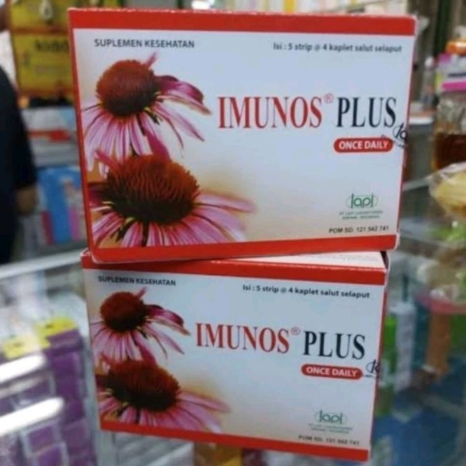 Jual IMUNOS PLUS BOX ISI 20 KAPLET | Shopee Indonesia