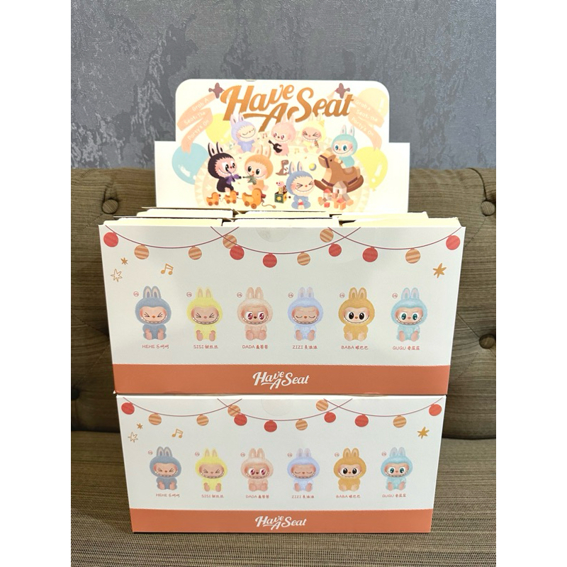 Jual Ready Stock (JualRugi) Labubu V2 Have A Seat 100% Original Pop ...