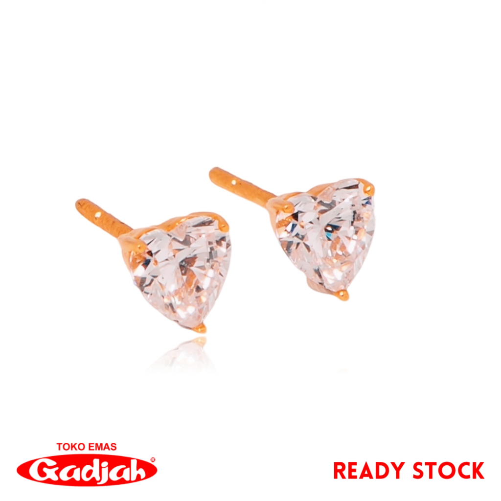 Jual Giwang Emas Tusuk Solitaire Waru ( TU ) - Toko Emas Gadjah ...