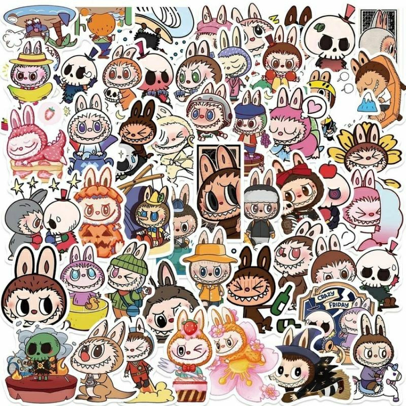 Jual Stiker Labubu Stiker Labubu Viral | Shopee Indonesia