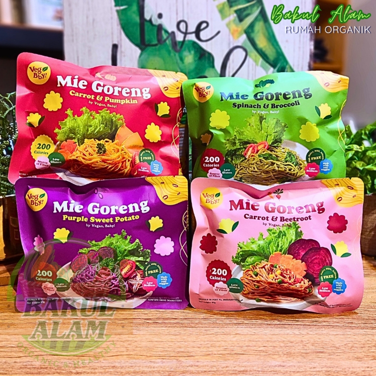 Jual Vegan Baby Mie Goreng (Healthy Instant Noodle) | Shopee Indonesia