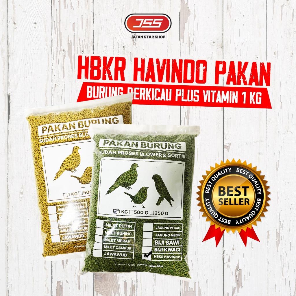 Jual Pakan Burung Kiloan HBKR pelet pakan burung jalak beo trucuk ...