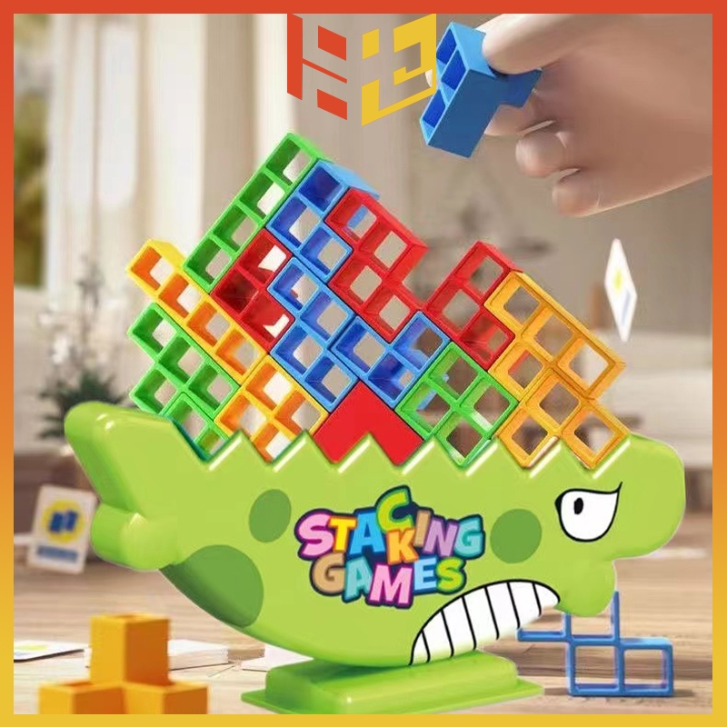 Jual Mainan Edukasi Tetra Tower Balance Blocks Tetra Tower Mainan ...