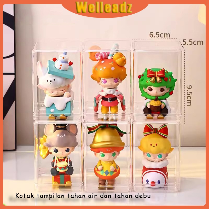 Jual Box Display Figure Pop Mart Rak Display Penyimpanan Boneka Tunggal ...