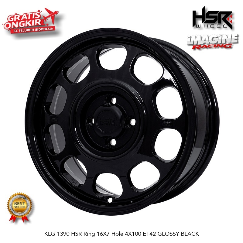 Jual VELG MOBIL MODEL CLASSIK HSR KLG R16 4X100 BRIO JAZZ YARIS VIOS ...